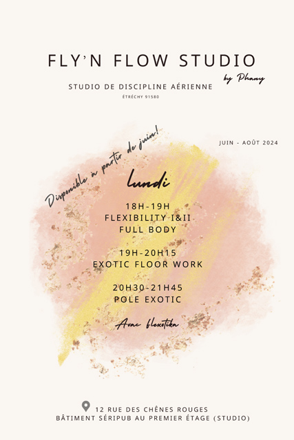 Fly'n Flow Studio - Actualités et plannings du Studion